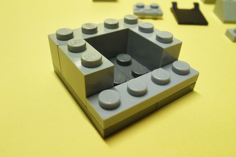 LEGO ゴミ箱の作り方